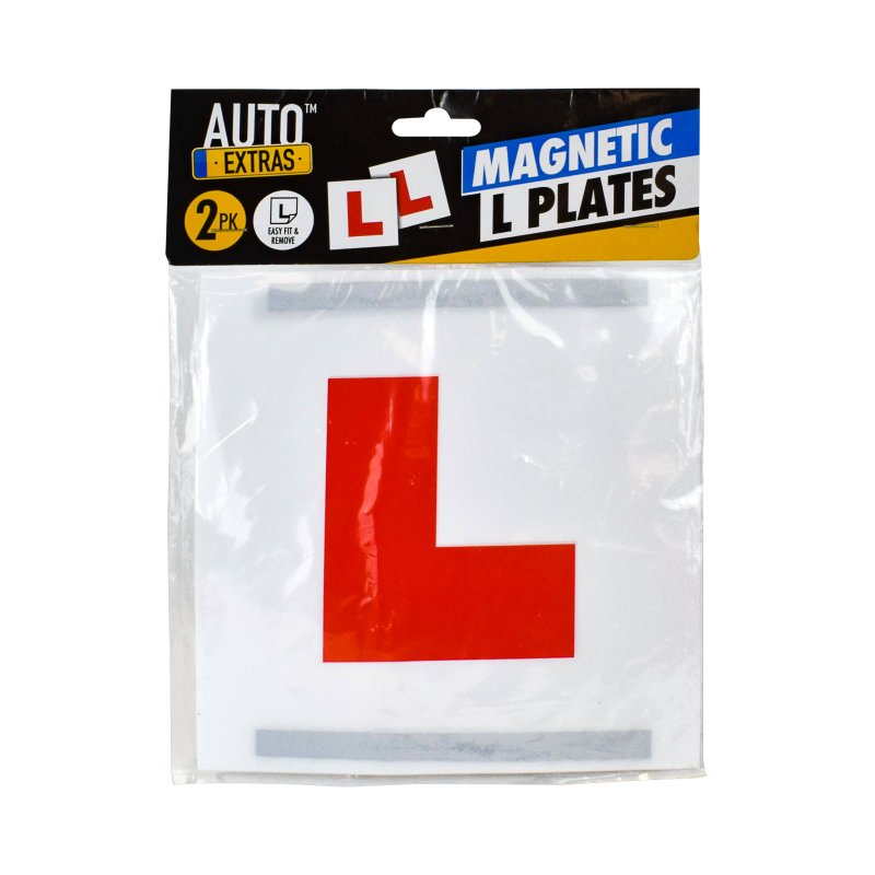 LEARNER PLATES MAGNETIC 2PK : Perkins Group